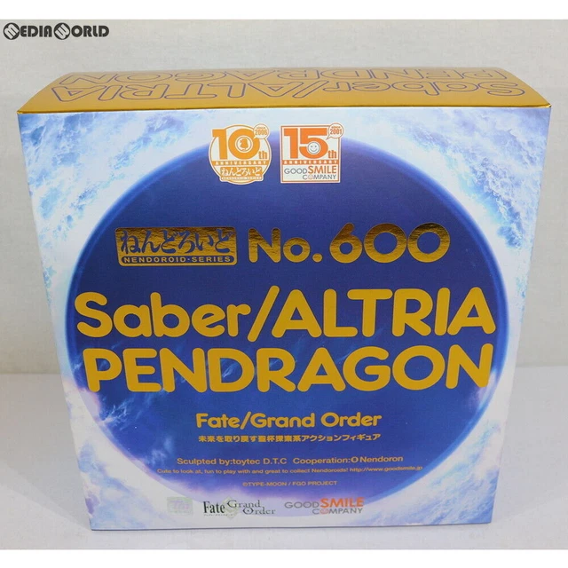 FIGURINE MOBILE NENDOROID 600 Saber/Artoria Pendragon Fate/Grand Order ...