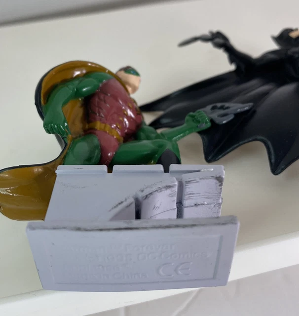 1995 BATMAN FOREVER Batman And Robin Kneeling Loose 3" PVC Figure ...