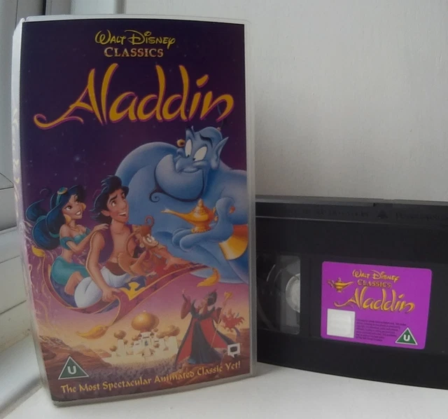 Aladdin 1992 Disney S 31st Animated Classic Disney Vhs Video Tape 5