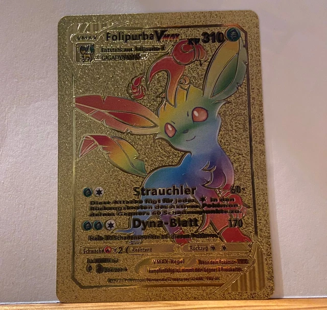 POKEMONKARTE: FOLIPURBA LV.VMAX | Rainbow | Jubiläum | Gold | deutsch ...