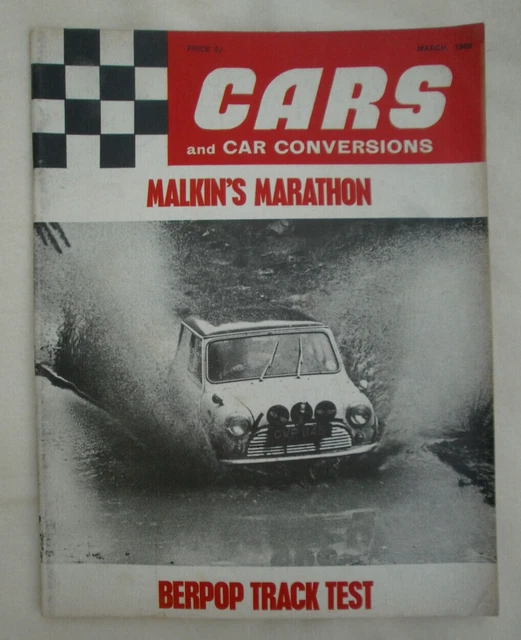 CARS & CAR Conversions March 1969 featuring Fiat, Mini Jem, Lotus ...