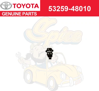 GENUINE LEXUS RADIATOR Support To Frame Seal Fender Side Cover Clips 53259-48010 $43.68 ...