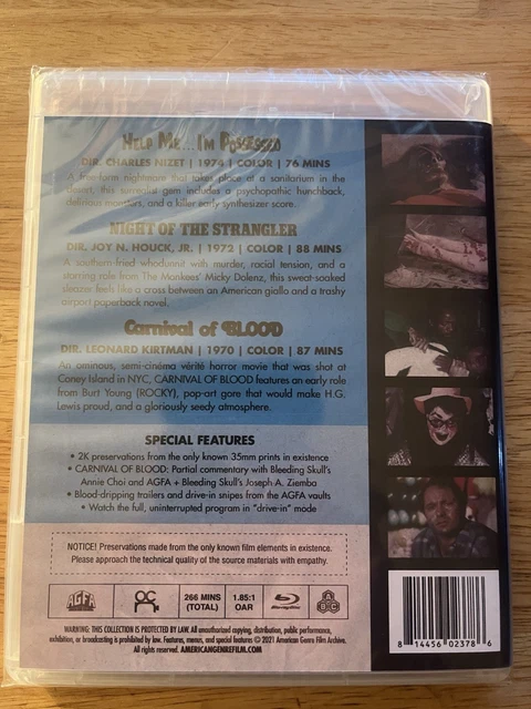 BLOOD-A-RAMA TRIPLE FRIGHTMARE [New Blu-ray] EUR 24,14 - PicClick IT