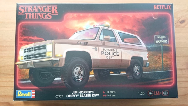 REVELL 07724 JIM Hopper's Chevy Blazer From "Stranger Things" 1:25 ...