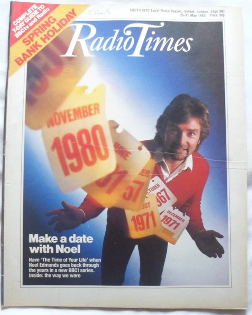 RADIO TIMES 1985 25-31 May 1980s TV, Vintage, Advertising, Make A Date ...