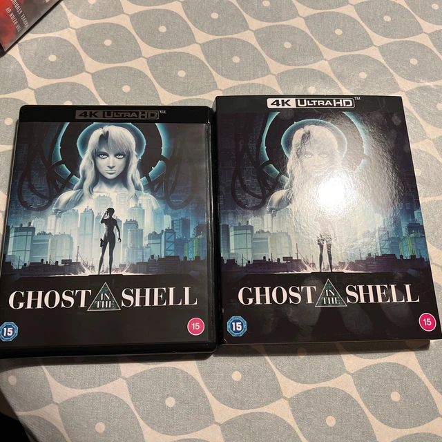 GHOST IN THE Shell (4K Ultra HD) Watched Once - Slipcover Included £13.99 - PicClick UK