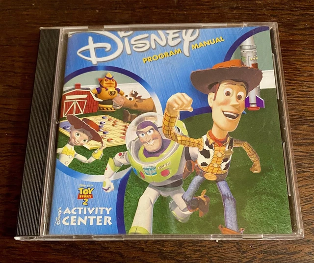 DISNEY PIXAR TOY Story 2 Disney Activity Center & Action Game CD-ROM ...