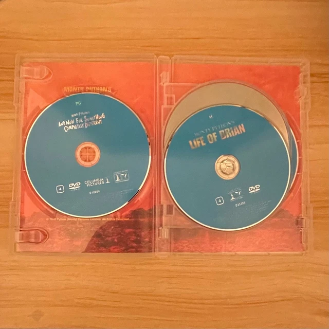 MONTY PYTHON THE Movies DVD Box Set 4 Discs Region 4 Holy Grail Life Of ...