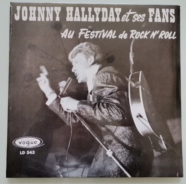 CD JOHNNY HALLYDAY "Et Ses Fans Au Festival De Rock'N Roll" Réédition ...