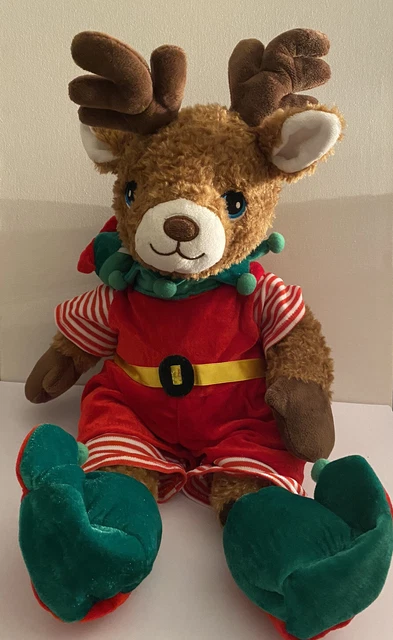 16” TEDDY TASTIC Rudolf Reindeer & Elf Outfit Soft Stuffed Toy £16.50 ...