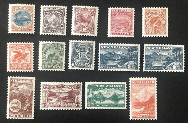 NEW ZEALAND 1998 - Centenary of 1898 Pictorials MNH complete set of 14 ...