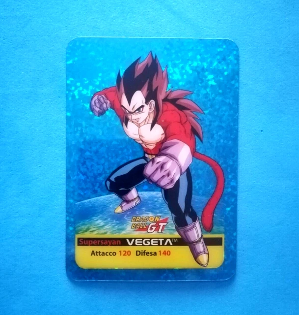 DRAGON BALL GT Lamincards Da Collezione Olografica Vegeta Say Numero ...