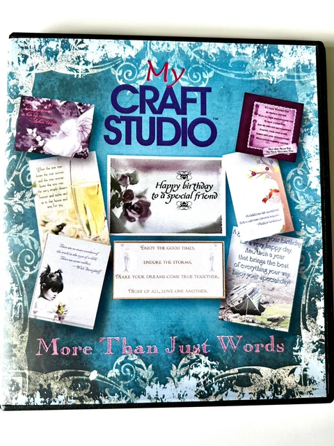 MY CRAFT STUDIO - Triple Pack Paper Crafting CD Roms £6.99 - PicClick UK