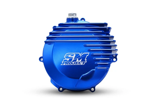 SM PROJECT CARTER Moteur Embrayage Bleu + Bouchon Tm Racing En MX Smx ...