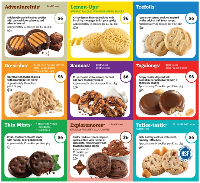 2026 GIRL SCOUT Cookies - All Flavors Available! $9.83 - PicClick AU