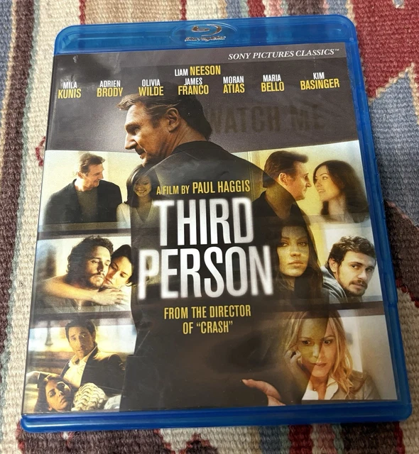 THIRD PERSON BLU-RAY, Liam Neeson All-Star Cast $12.40 - PicClick CA