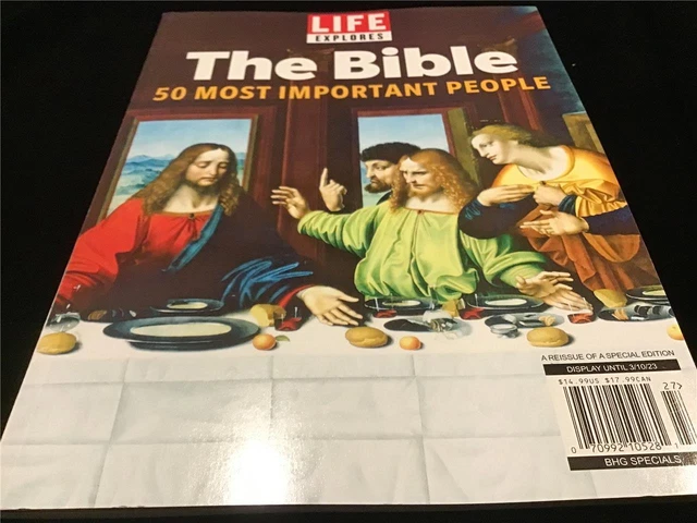 LIFE MAGAZINE EXPLORES The Bible 50 Most Important People £8.77 ...