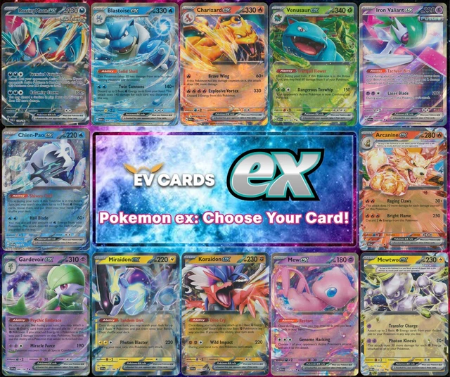 POKEMON EX - Choose Your Card | 100% Authentic Scarlet & Violet Ultra ...