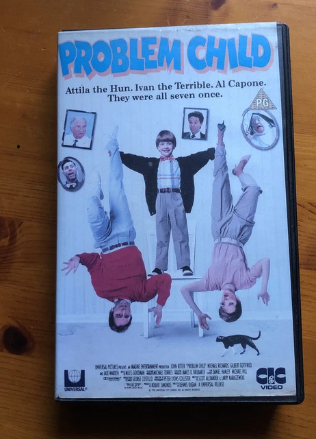 PROBLEM CHILD CIC Big Box Ex Rental Vhs Video Tested £5.00 - PicClick UK