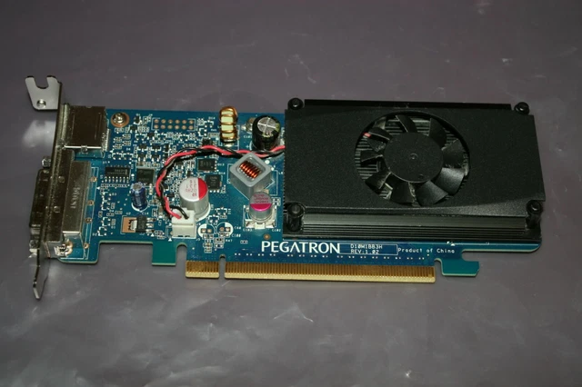 GRAFIKKARTE NVIDIA GEFORCE Pegatron mit Low Profil Blech. EUR 18,50 ...