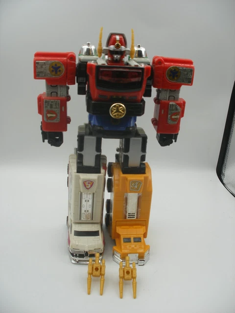 BANDAI ROBOT SENTAI POWER RANGERS DX Lightspeed Rescue MEGAZORD ...