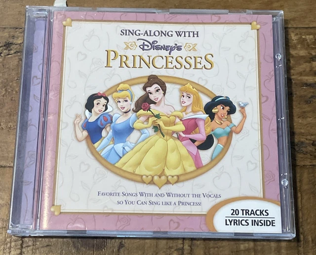 SING-ALONG WITH DISNEY'S Princesses CD -20 Tracks with Lyrics 2003 £8. ...