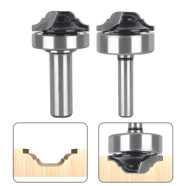 HIGH PERFORMANCE SHANK with Bottom Bearing Router Bit Reliable and ...