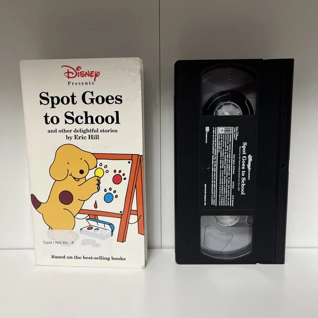 SPOT GOES TO School VHS Good Condition VHS Disney Home Video Spot Eric ...