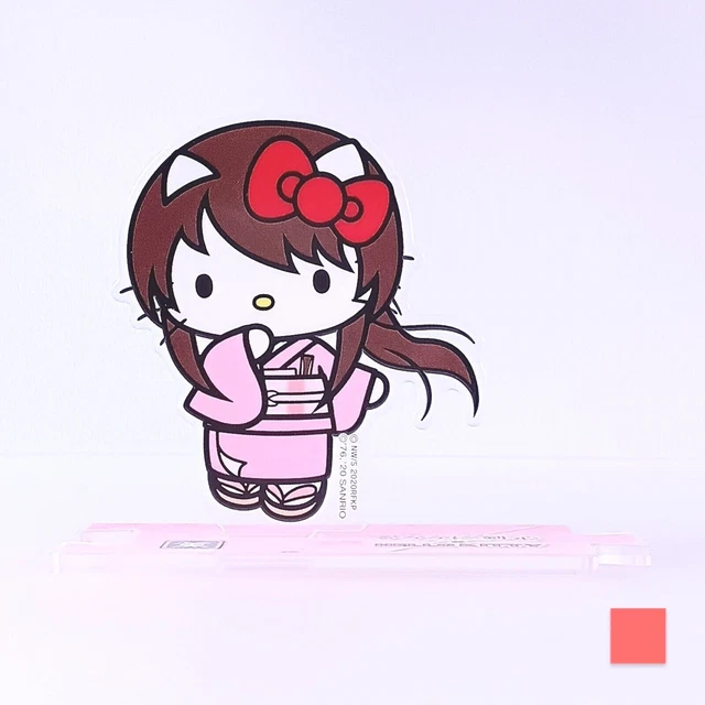 KAORU KAMIYA HELLO Kitty x Rurouni Kenshin Acrylic Stand Sanrio From ...