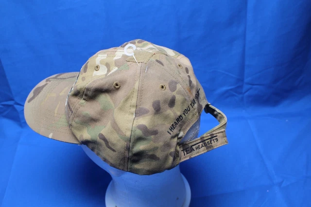 MILITARY TACTICAL HEADSET hat cap camo £8.75 - PicClick UK