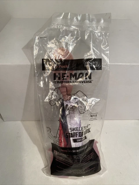 HE-MAN SKELETOR STAFF Of Havoc Spoon Sonic Wacky Pack Toy 2022 New ...