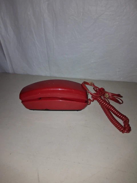 VINTAGE UNISONIC RED Push Button Corded Telephone, Untested £22.22 ...