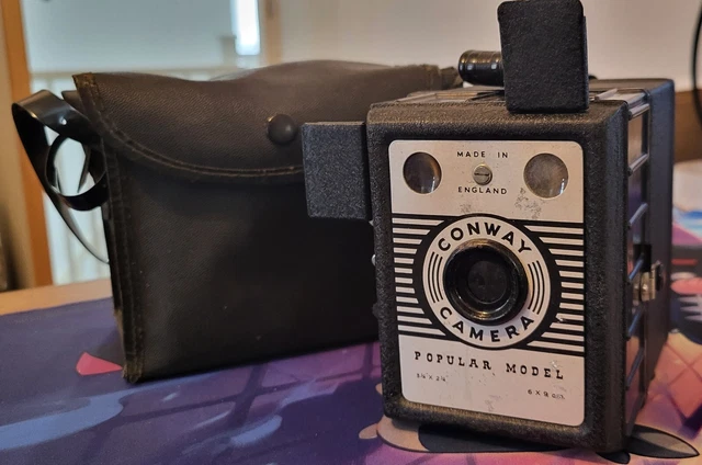 VINTAGE CONWAY BOX Camera Popular Model 1950s £5.00 - PicClick UK