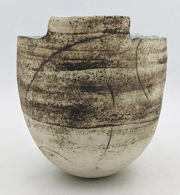 RUTY BENJAMINI STUDIO Pottery Vase 20Th Century £85.00 - PicClick UK