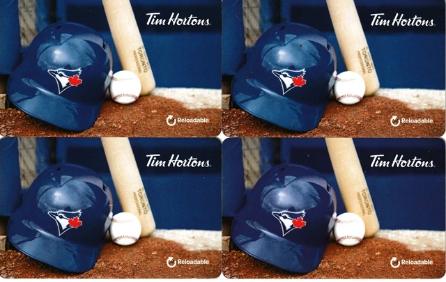 TORONTO BLUE JAYS Tim Hortons Gift Card No Cash Value nhc19 $1.99 ...