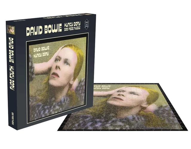 DAVID BOWIE JIGSAW Puzzle Hunky Dory Album Cover new Official 500 Piece ...
