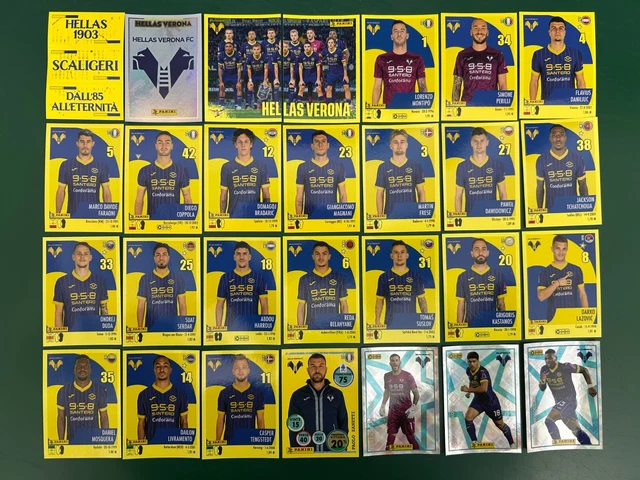 28 FIGURINE STICKERS Calciatori Panini 2024-25 Squadra Completa Napoli EUR 14,99 - PicClick IT