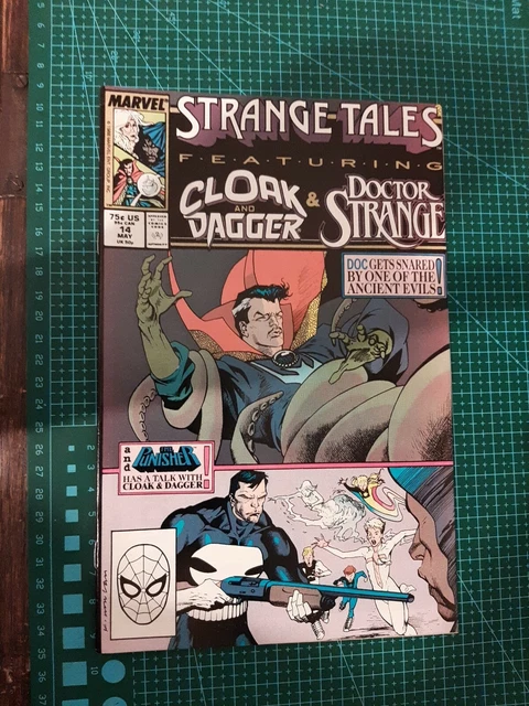 STRANGE TALES #14 featuring Cloak & Dagger Doctor Strange Punisher 1988 ...
