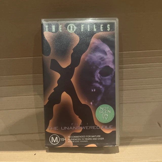 THE X FILES VHS File 1 The Unanswered File Aus Seller £115.89 - PicClick UK