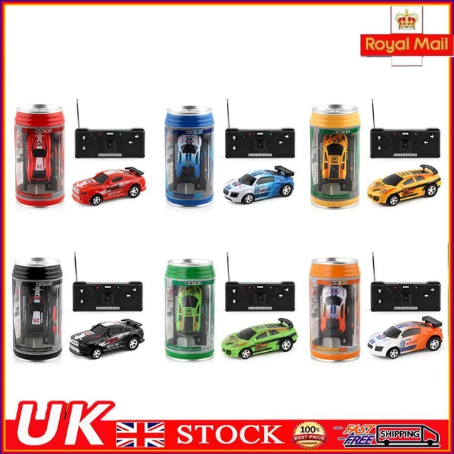 COKE CAN MINI Cans RC Car Battery Operated RC Car Micro Racing Car for ...