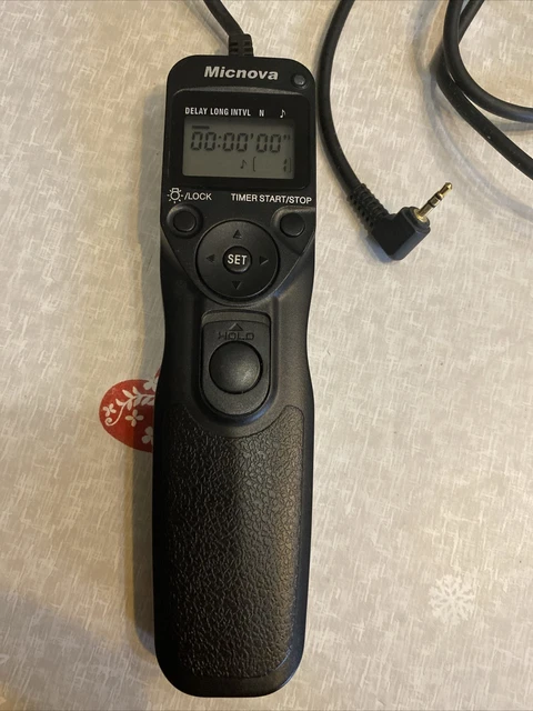 MICNOVA OBTURATEUR DÉCLENCHEUR à distance Minuterie Intervallomètre ...