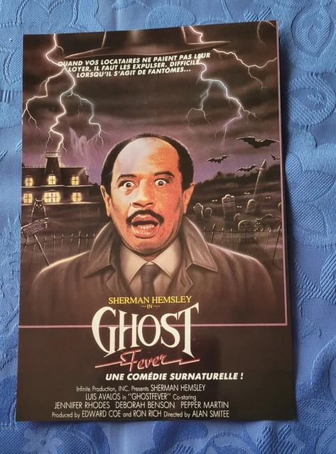 ANCIEN POSTER VIDEO CLUB 30,5x20 " GHOST FEVER " FILM DE 1986 EUR 10,00 ...