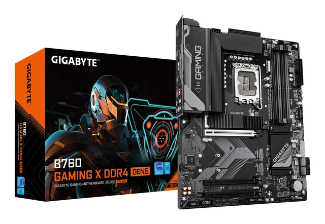 GIGABYTE B760 GAMING X DDR4 GEN5 Motherboard - Supports 14th Gen. Intel ...