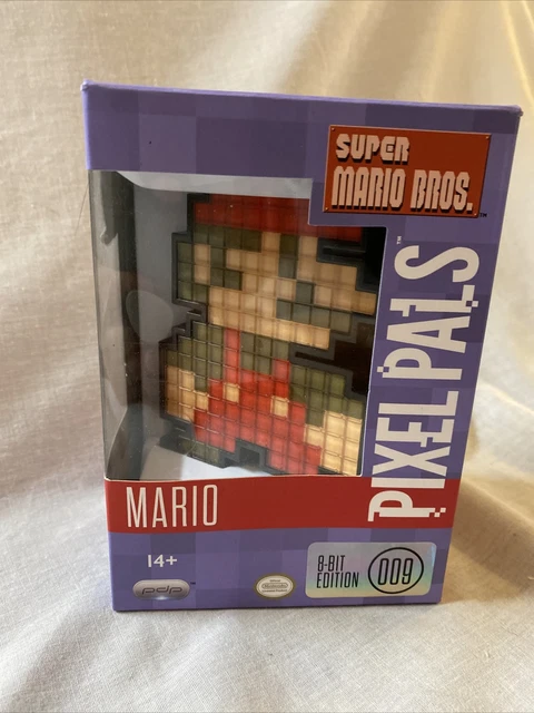 SUPER MARIO BROS Pixel Pals Mario Figure 8 Bit Edition 009 Collectable ...