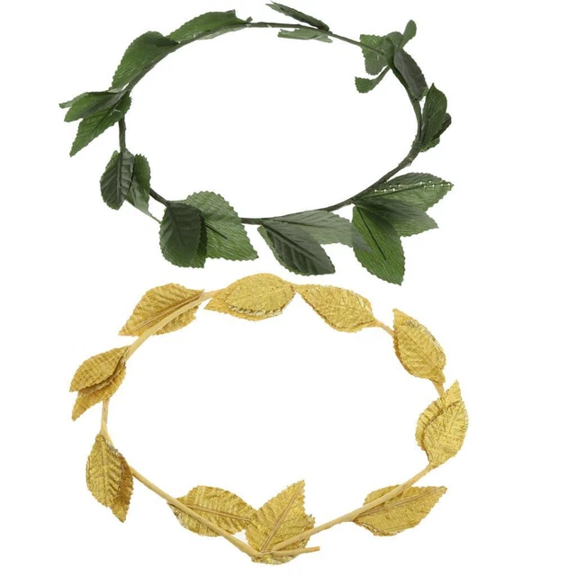 2PCS ROMAN GREEK Goddess Leaf Laurel Wreath Headpiece Fancy £7.25 ...