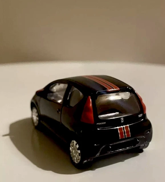 MINIATURE NOREV PEUGEOT 107 GT Line 1:64 1/64 3 inches Métal Neuf sans ...