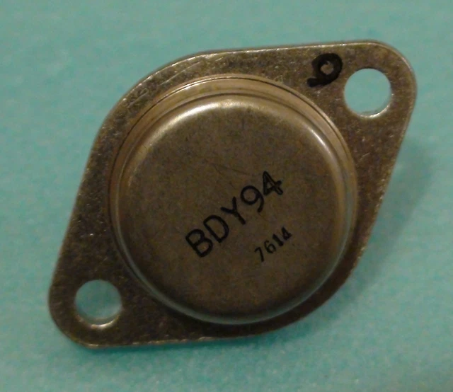 GENUINE ORIGINAL BDY94 NPN Transistor 700V 12A 50W Transistor (T0-3 ...