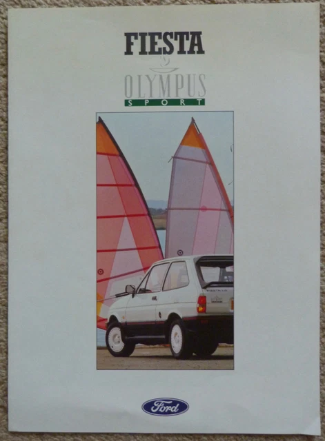 FORD FIESTA OLYMPUS Sport Mk2 Limited Edition 1988 UK market sales ...