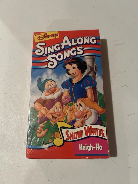 DISNEYS SING ALONG Songs - Snow White: Heigh-Ho (VHS, 1994) £21.68 ...