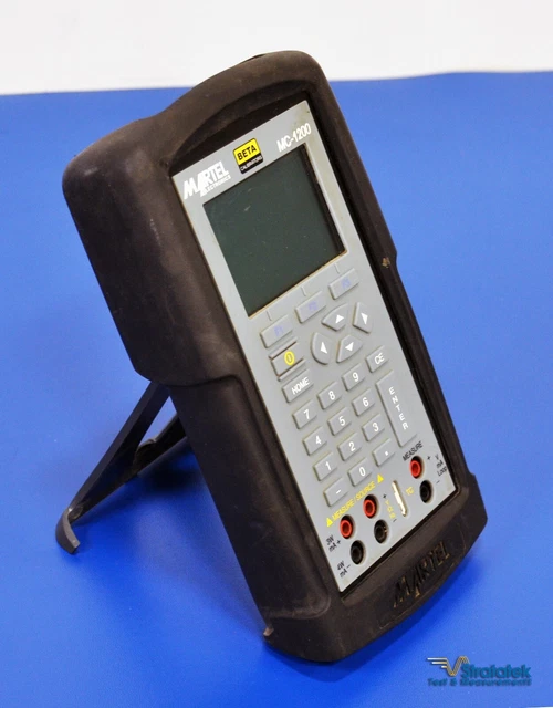 MARTEL MC-1200 MULTIFUNCTION Process Calibrator NIST Calibrated Fluke ...